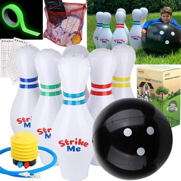Jumbo Inflatable Bowling Set - Walmart.com