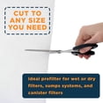"Master Pet Supply Premium Aquarium Filter Pad Roll, 12""x72"" Cut-to ...