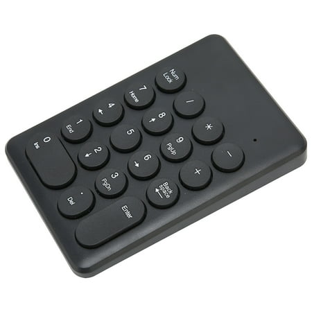 Numeric Keyboard, 18 Keys Keypad, Office Number Pad, 2.4GHz Keyboard ...