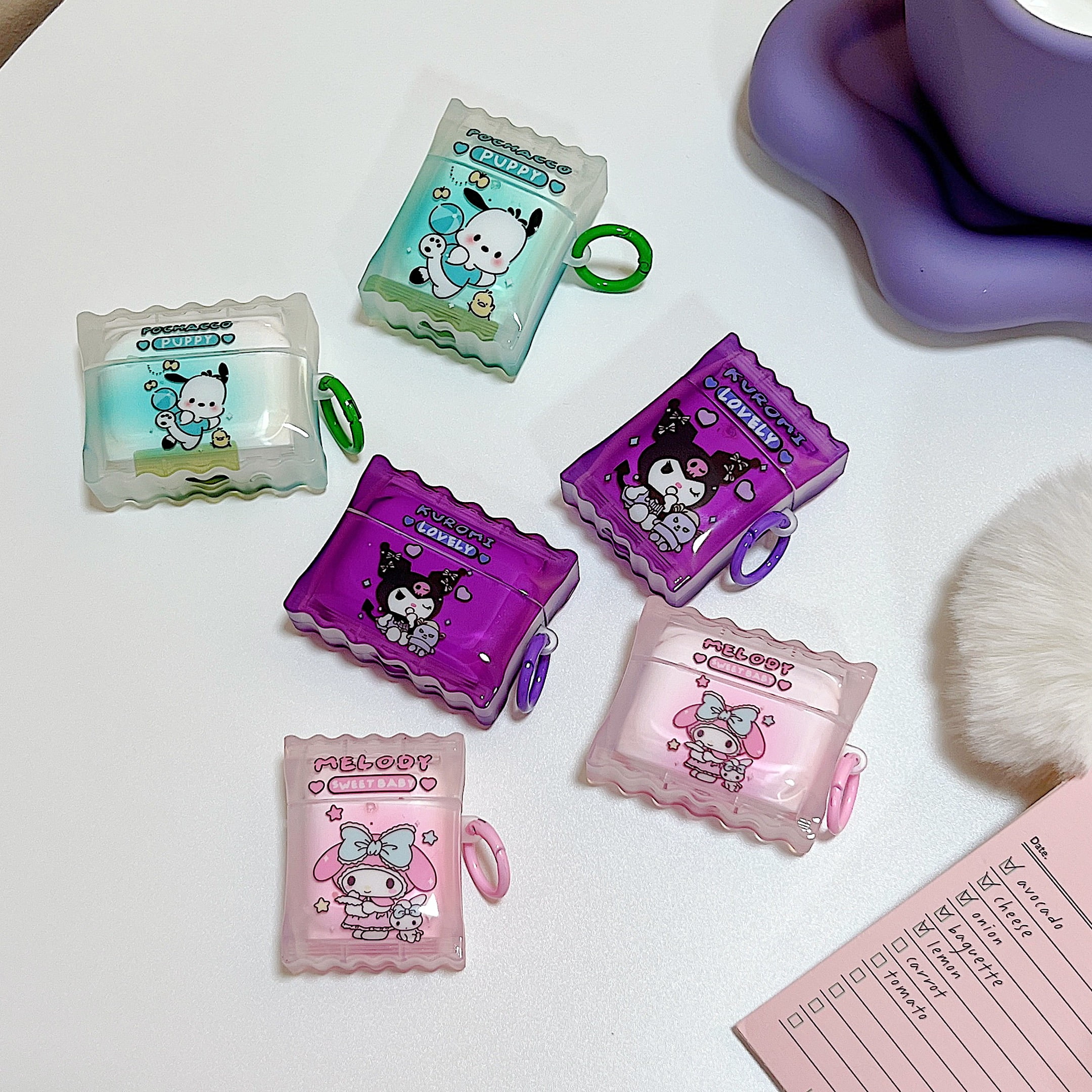 Foreverrich Candy Design Cartoon Patterned Case For Apple Airpods Pro 1st 2nd 3rd Generation ...