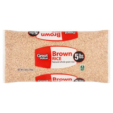 Great Value Natural Instant Whole Grain Brown Rice, 14 oz - Walmart.com
