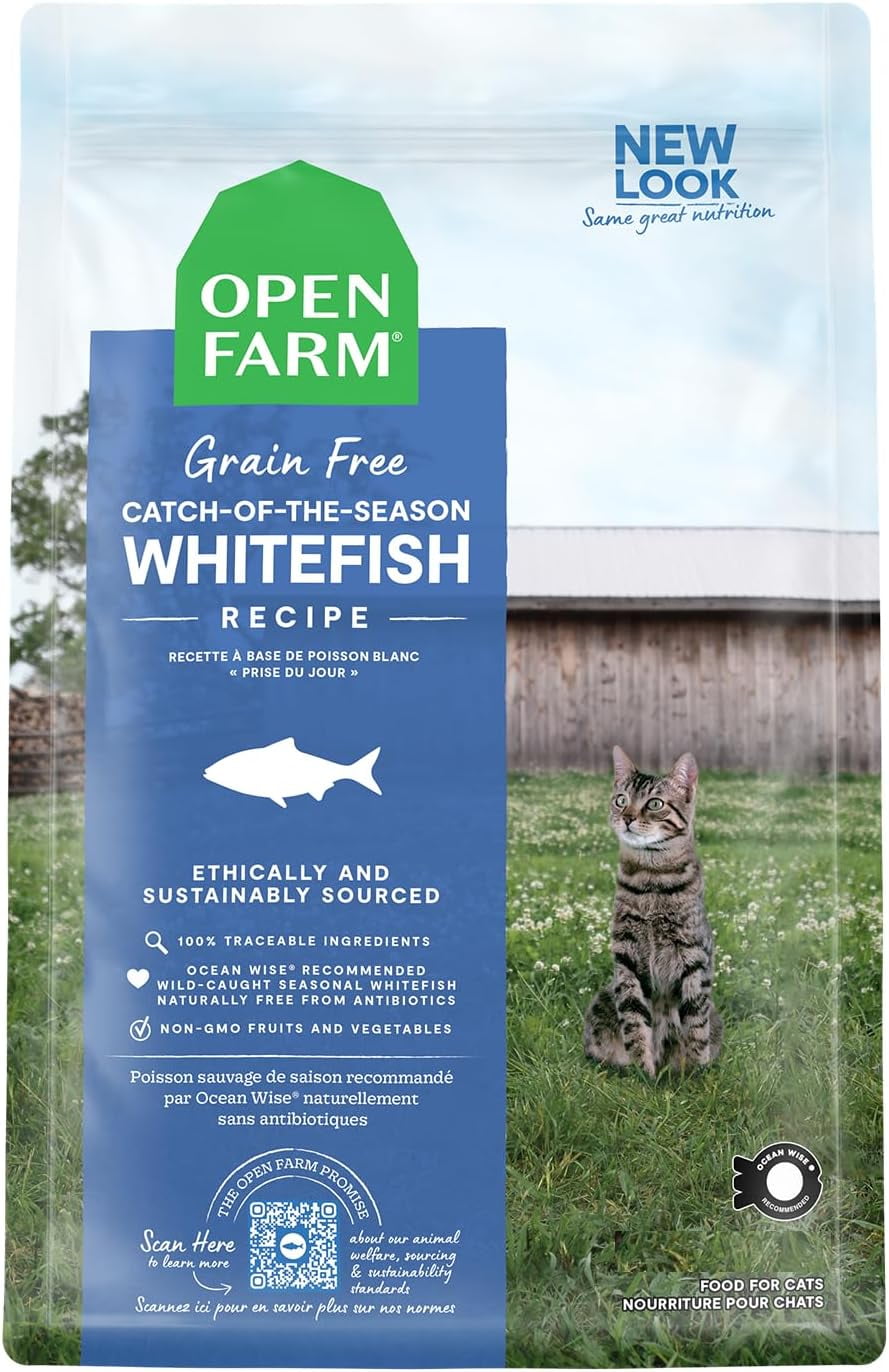 SHIBA-Catch-of-The-Season Whitefish Grain-Free Dry Cat Food, Wild ...