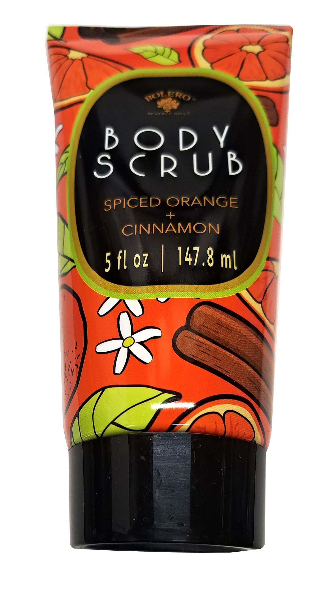 Bolero Body Scrub Spiced Orange & Cinnamon 5fl oz, 147,8ml - Walmart.com