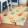 Orian Handprints Fun Kids' Area Rug - Walmart.com