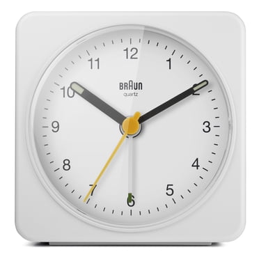 Braun BC02XB: Compact Bedside Travel Alarm Clock with Snooze & Quiet ...