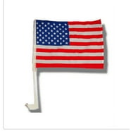 2 Pack 12x17 USA American Stars and Stripes Car Flag Window 17" X 12 ...