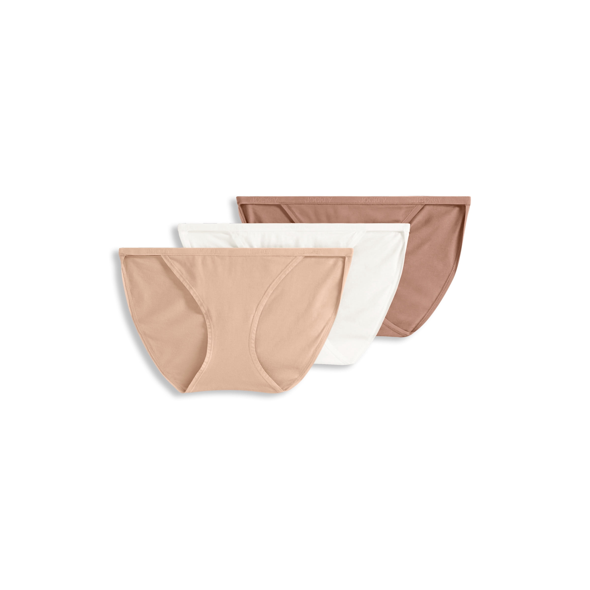 Jockey Women's Organic Cotton String Bikini - 3 Pack - Walmart.ca