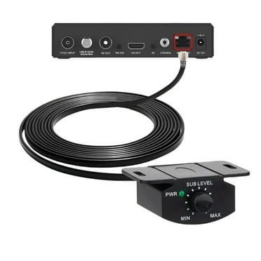 Car Amplifier Volume Control Cable with Stereo Bass Knob Dashboard ...