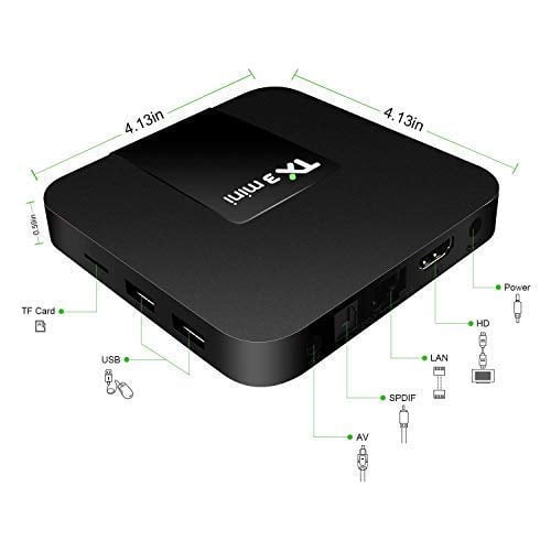 Android TV Box, Original TX3 Mini Android 10.0 TV Box 2GB RAM 16GB ROM ...