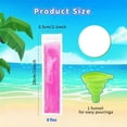 50 Pack Disposable Popsicle Bags 11×2 Inch,BPA-Free Zip Seal Freezer ...