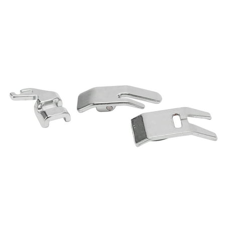 Loewten 3Pcs Presser Foot Low Handle Snap Fastener Stainless Steel ...