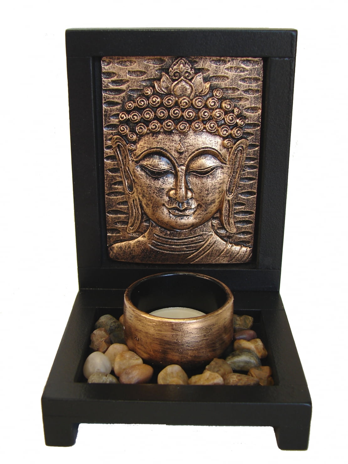 Small Desktop Zen Garden with Buddha Image - Walmart.com