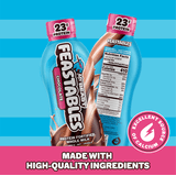 Feastables Protein Fortified Chocolate Milk, Shelf-Stable, 14 fl oz ...