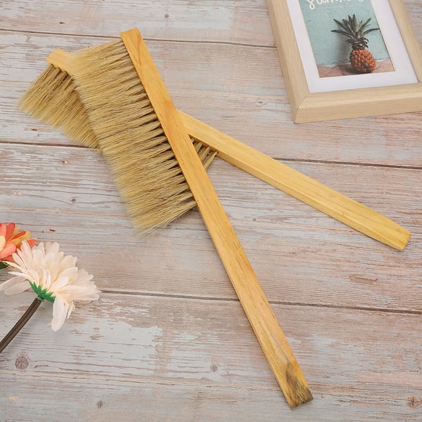 Pig Bristles Beehive Tools Bee Brush, Double Row Honey Brush, For Bees ...