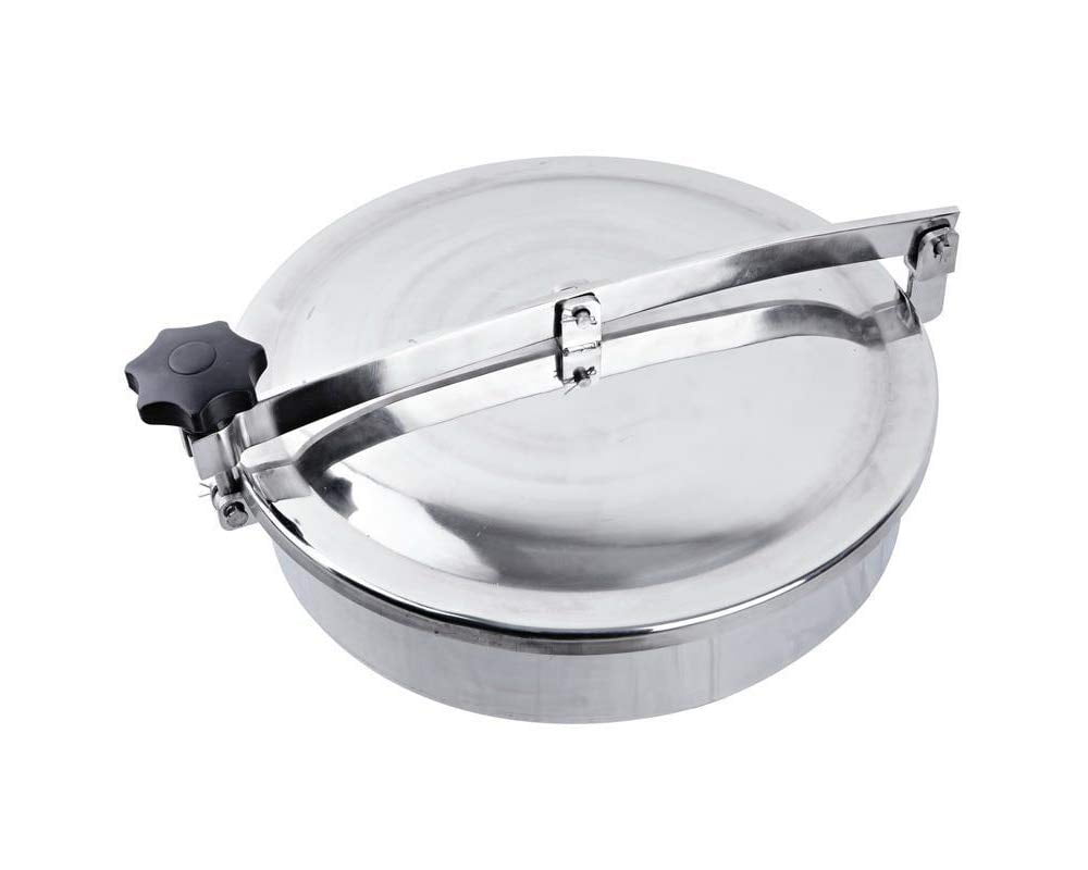 INTBUYING 304 Stainless Steel Circular Non-Pressure Manway atmospheric ...