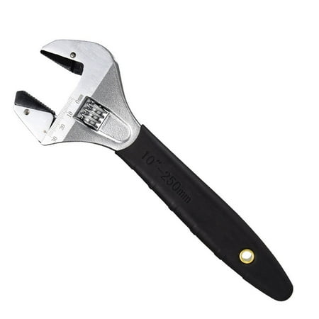 NEW Wide Adjustable Wrench Universal Spanner Key Nut Wrench 8 Inch 10 ...