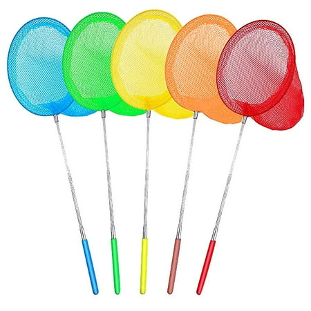 densenon Kids Extendable Fishing Butterfly Bug Insect Net Telescopic ...