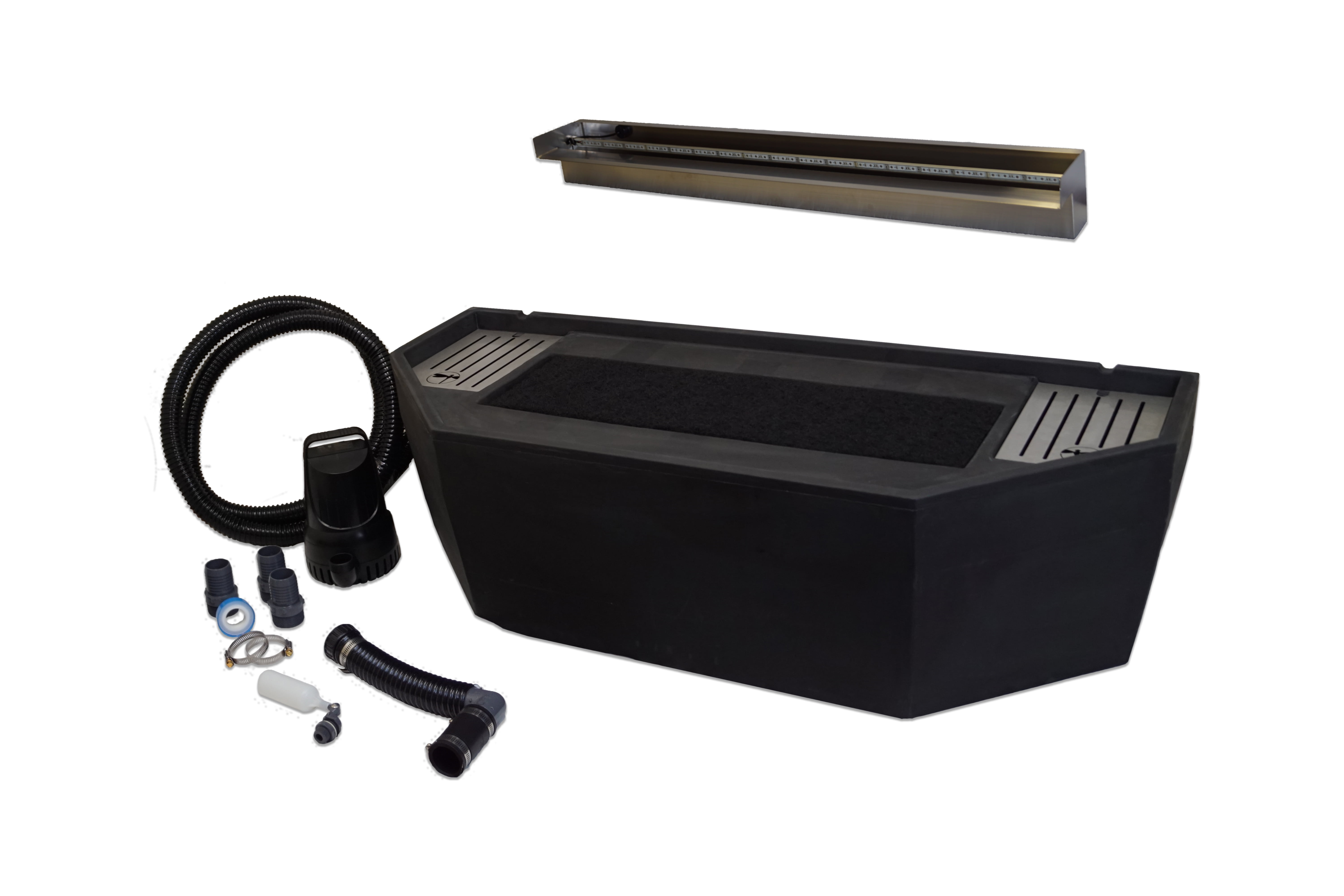 Half Off Ponds Elegant Spillway Kits - STE36-BK - 36" Lighted Color ...