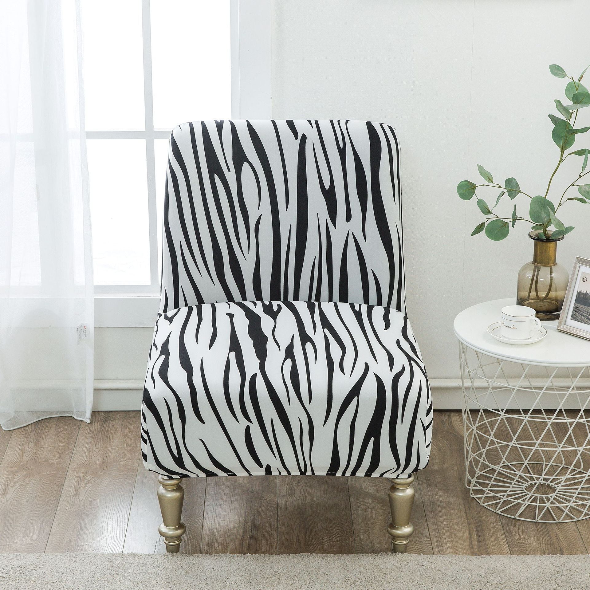 Click here for Zhuge Armless Chair Slipcover Removable Chairs Cov... prices