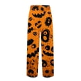 ASDFVBKG Mens Halloween Pajama Pants Drawstring Jogger Pants with ...