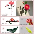 Lilies Flower Building Block Bouquet, Compatible with Lego Flower with ...