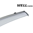 Wellvisors Side Window Visors Deflectors Rain Guards With Black Trim ...