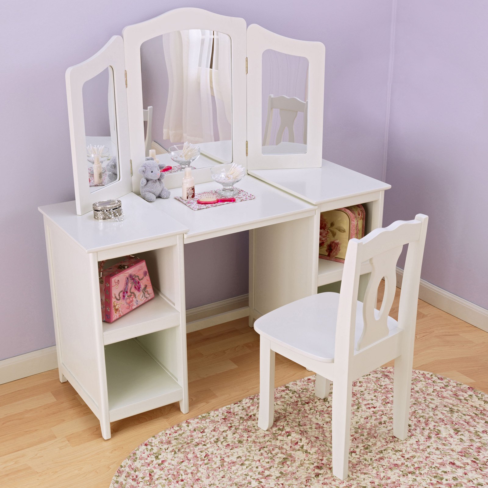 KidKraft Deluxe Vanity Chair Walmart Walmart