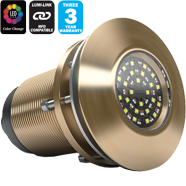 Lumishore LUM-60-0342 TIX803 Blue & White Color Thru-Hull Underwater ...