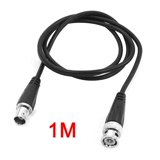 Unique Bargains 1M BNC Male to Female CCTV Camera Adapter Connector Extension Cable - Walmart.com