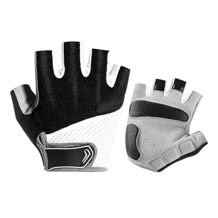 Outdoor Fingerless Gloves for Men and Women Breathable Workout Gloves ...