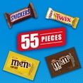 M&M,S, Snickers & Twix Variety Pack Fun Size Milk Chocolate Candy Bars Assortment, 30.98-Ounce ...