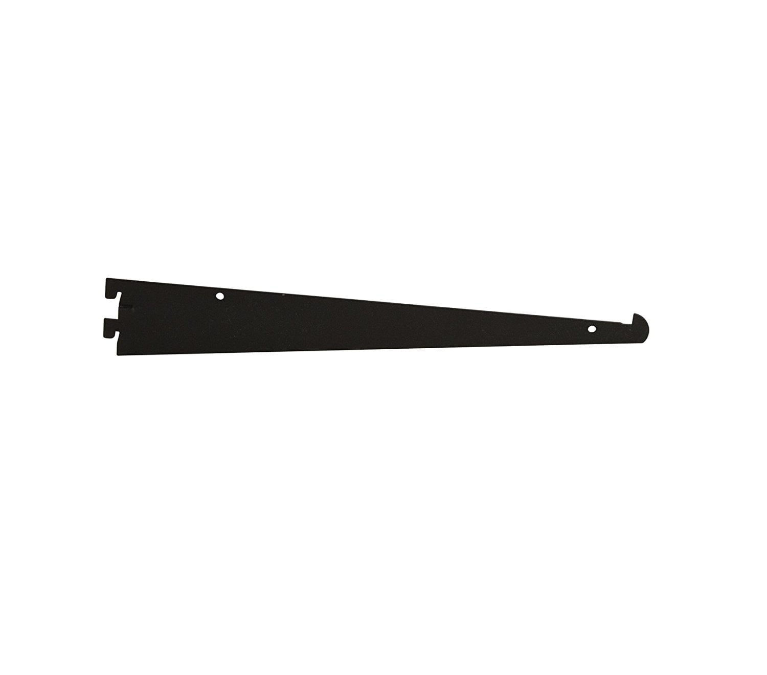Econoco - GA12/MAB - 12" Matte Black Tap-in Style Shelf Bracket For ...