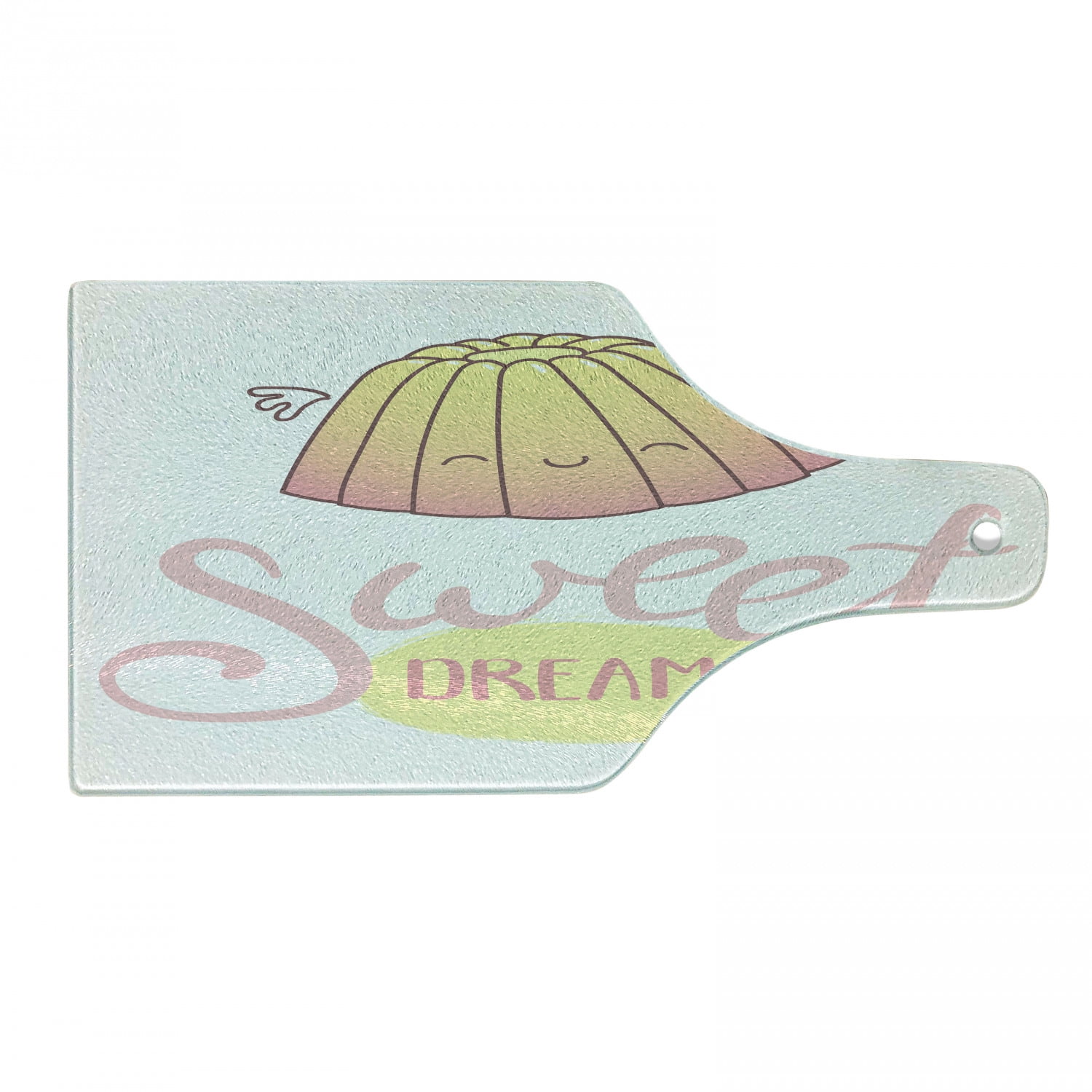Saying Cutting Board, Sleeping Jelly with Wings Design Hand Lettering ...