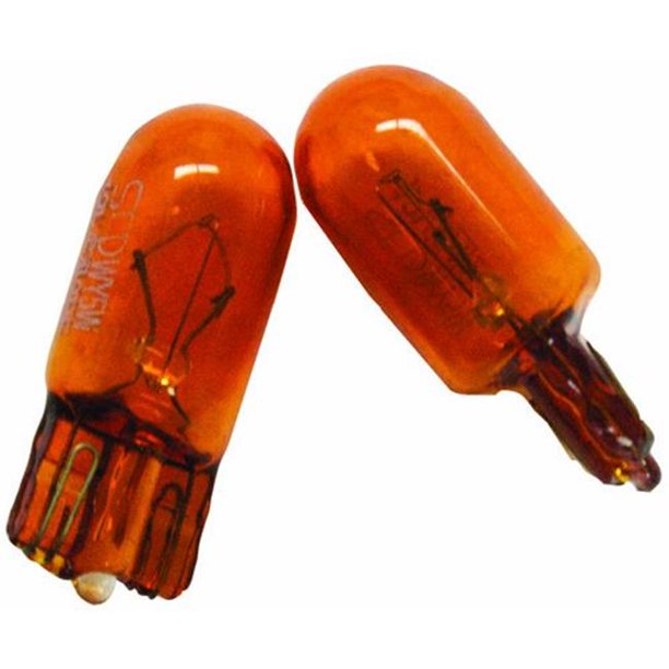 Colored Bulb 194 Mini Waffle Mount Amber - Walmart.com - Walmart.com