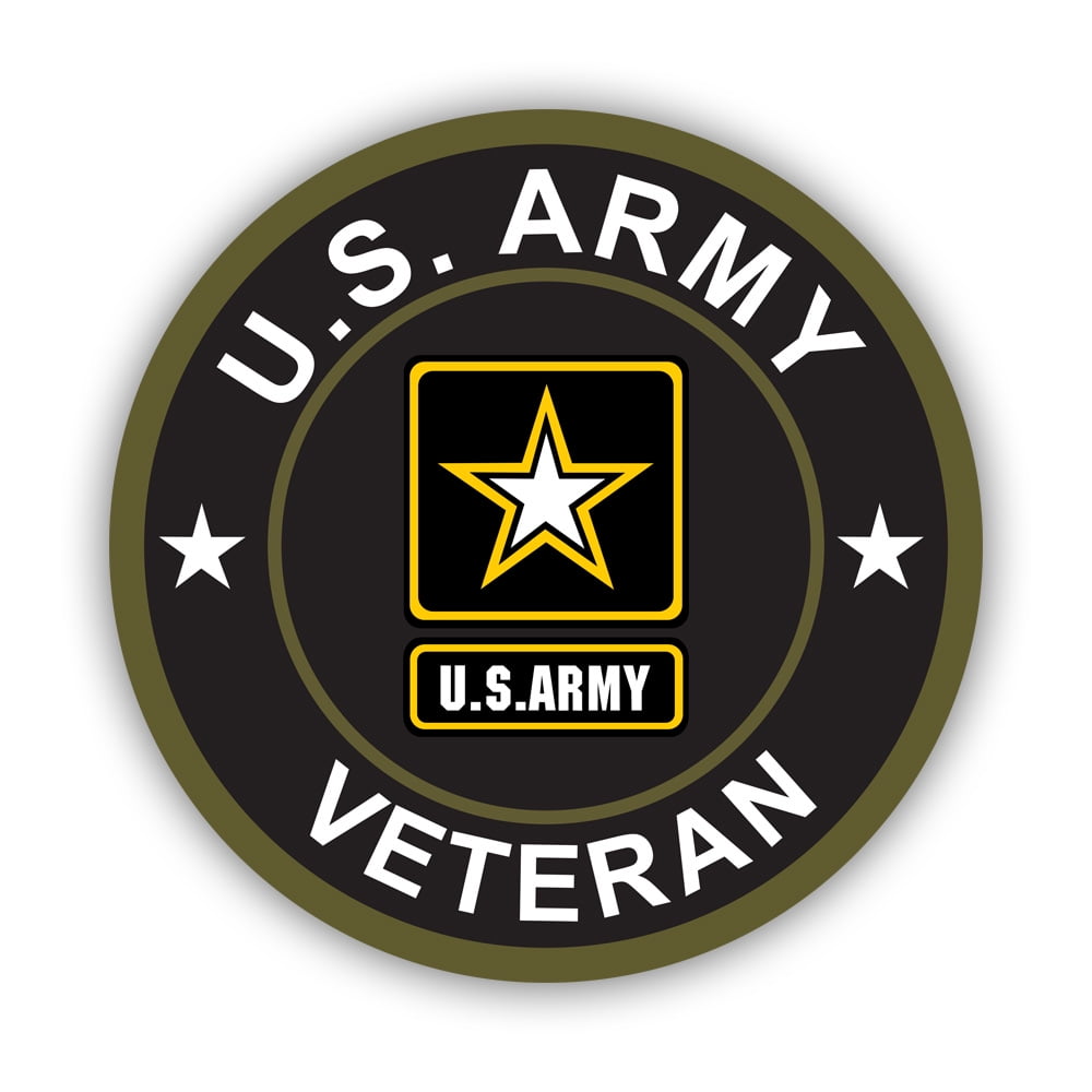 U.S. Army Veteran Sticker Decal - Self Adhesive Vinyl - Weatherproof ...