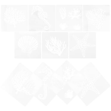 Tropical Fish Stencil Fish Stencils for Painting Reusable Sea Animal ...