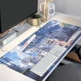 Anime Japanese Convenience Store Mouse Pad 31.5 x 11.82 Inches Rubber ...