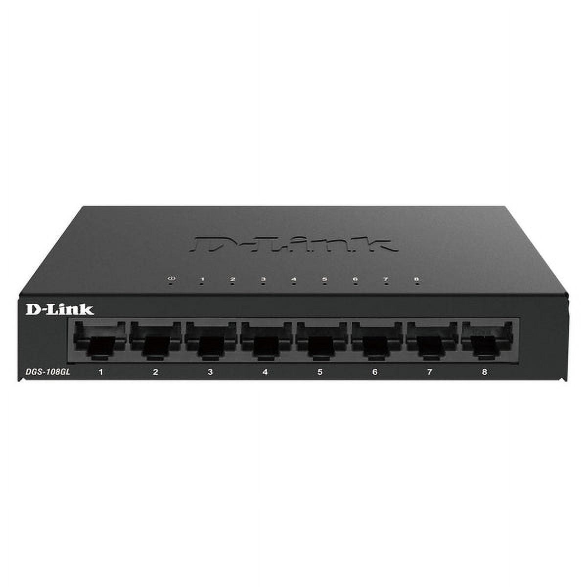 Click here for D-Link 8 Port Gigabit Metal Unmanaged Desktop Swit... prices