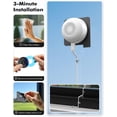 3MP 2K Window Camera, 5G & 2.4GHz WiFi Indoor Camera for Home Security ...