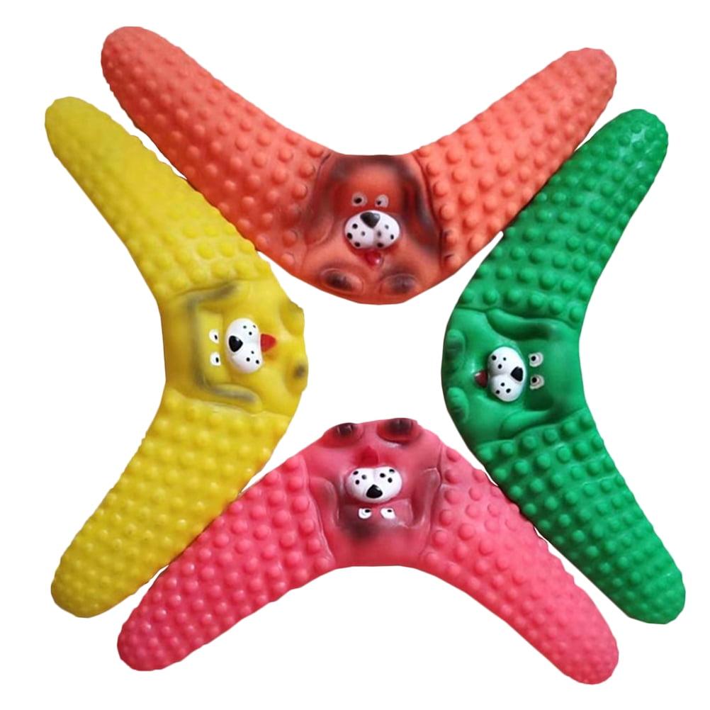 Click here for Kakowely 4 Pcs Pet Chewing Boomerang Toys Dog Mola... prices