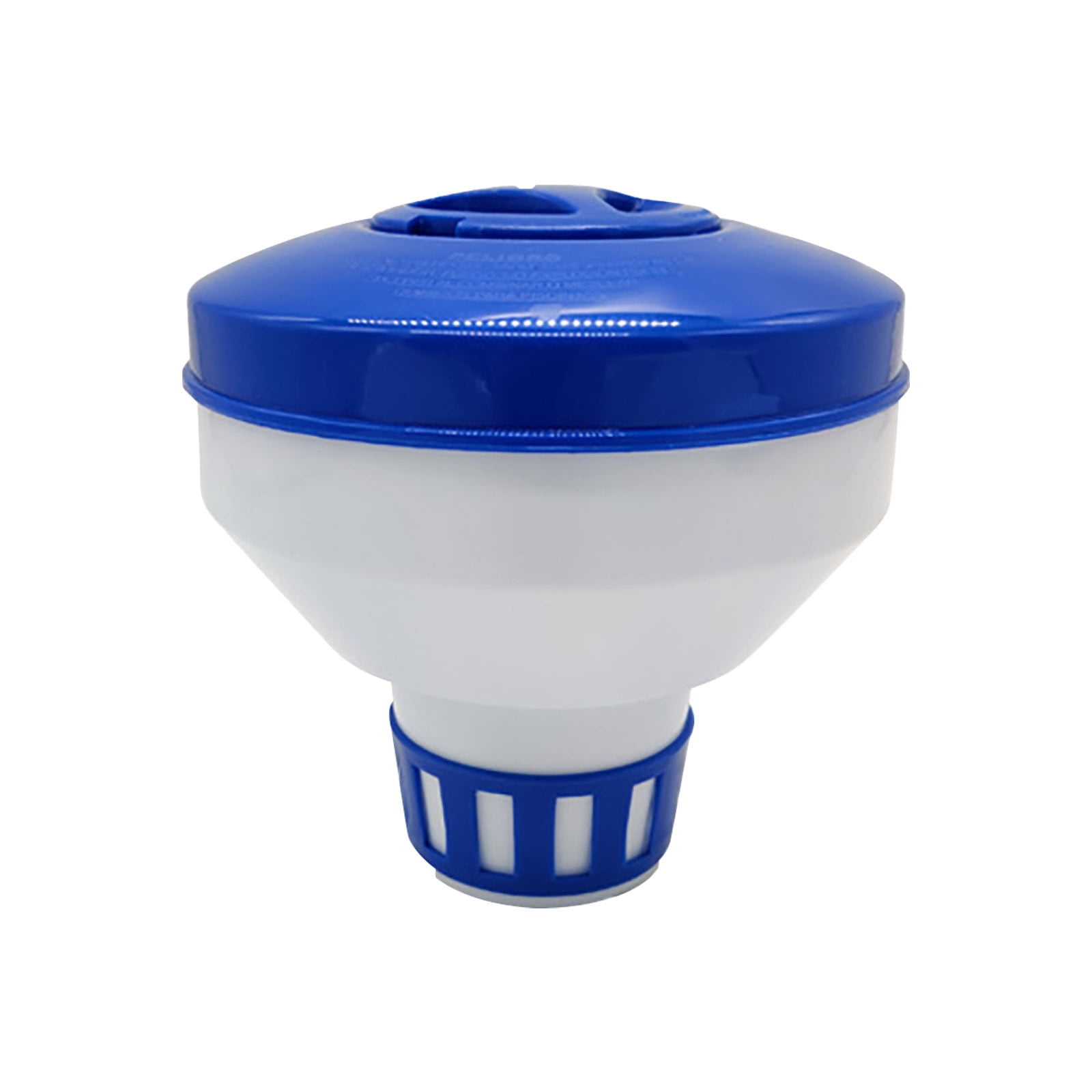 Deluxe Large Blue And White Floating Swimming Pool Dispenser 5 Inch ...