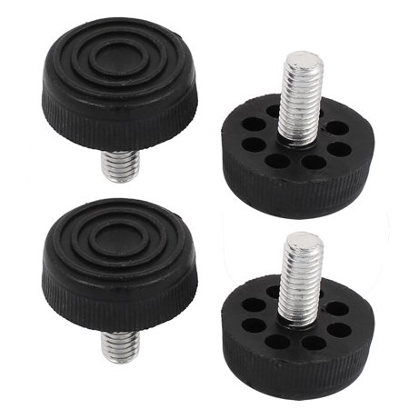 M8 Male Thread Furniture Table Plastic Base Adjustable Leveling Feet ...