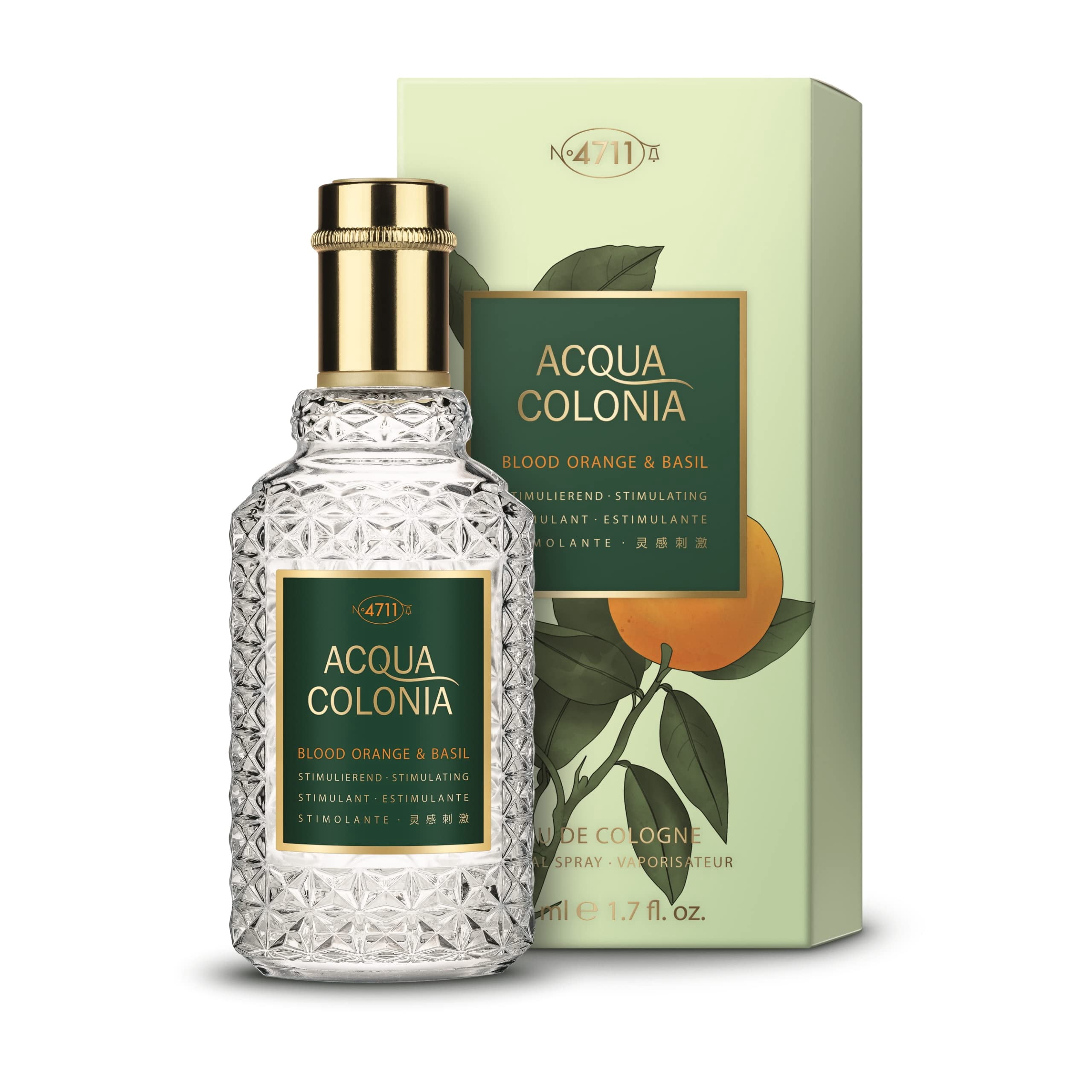 Perfume 4711 Acqua Colonia Blood Orange and Basil Eau de Cologne, 50 ml ...