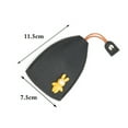 Hadanceo Key Case Pull Out Type Storage Items Faux Leather Car Keychain ...