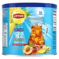 Lipton Zero Sugar Peach Iced Tea Mix, 10 Quarts, pack of 6 - Walmart.com
