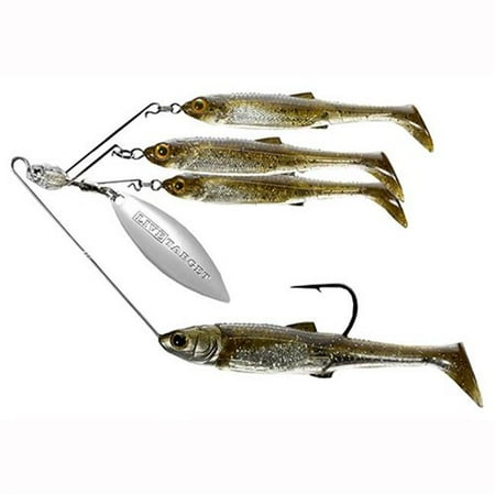 Livetarget Lures Bb Lrg Srs,Msv,Grn Pmpknsd/Slvr,5/0,1/2Oz | Walmart Canada