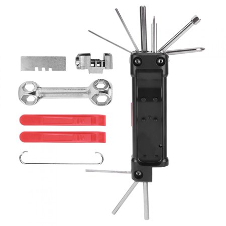Portable And Durable Bike Repair Tool Kit, 14 In 1 Bicycle Repair Tool ...