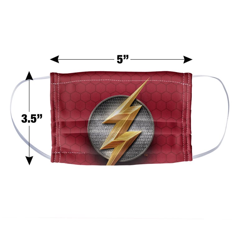 Flash Superhero Face Mask