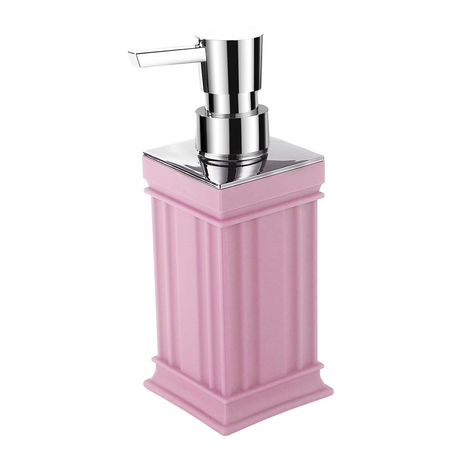 Refillable Empty Soap Dispenser 250ml for Kitchen Bathroom Pink ...