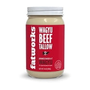 EPIC Beef Tallow, Grass-Fed, Keto Friendly, Whole30, 11oz Jar - Walmart.com